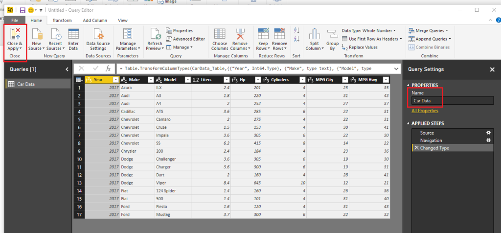 Using R Visuals in Power BI